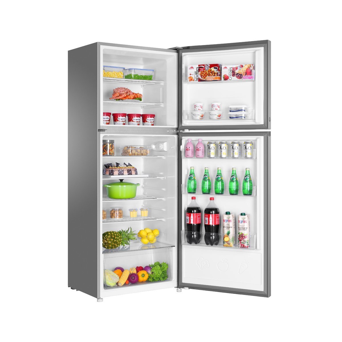 HRF-186EBD Haier Double Door Direct Cool Refrigerator 186Ltr